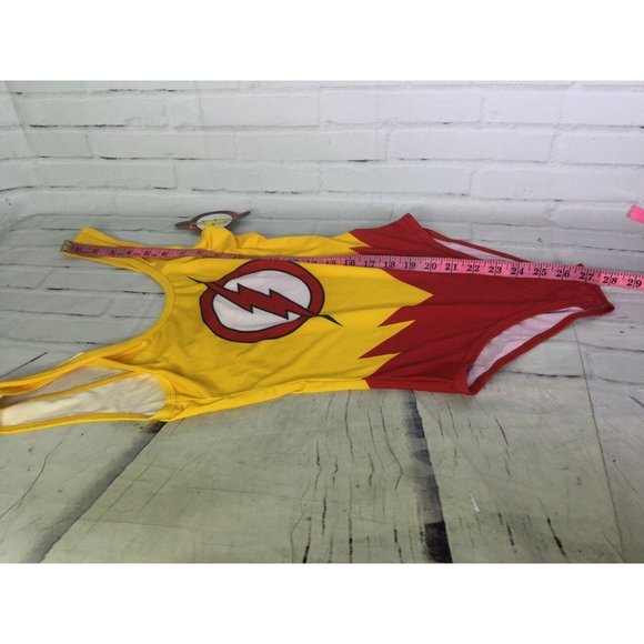 DC Comics | Tops | Dc Comics The Flash Tank Bodysuit With Snaps Cosplay ...